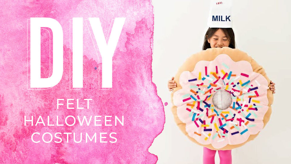 DIY Felt Halloween Costumes – Over The River Felt