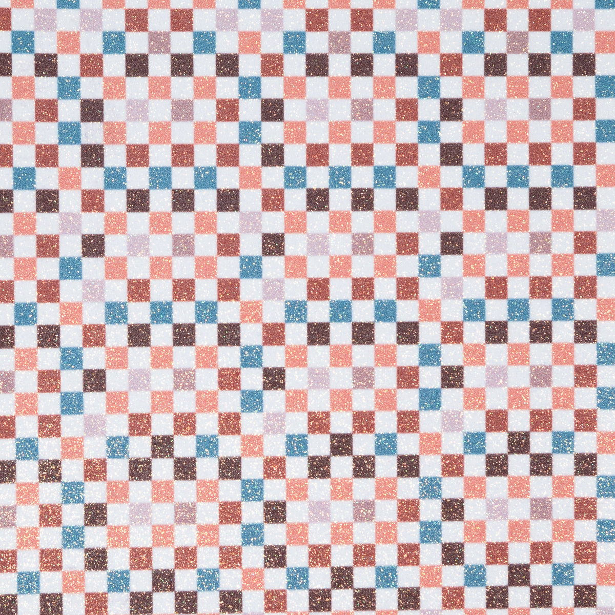 Fall Checkerboard Glitter Felt – Over The River Felt