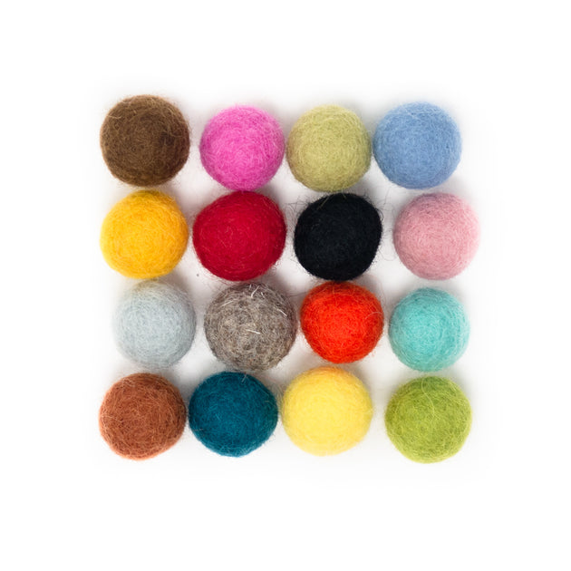 FELT BALLS – Over The River Felt