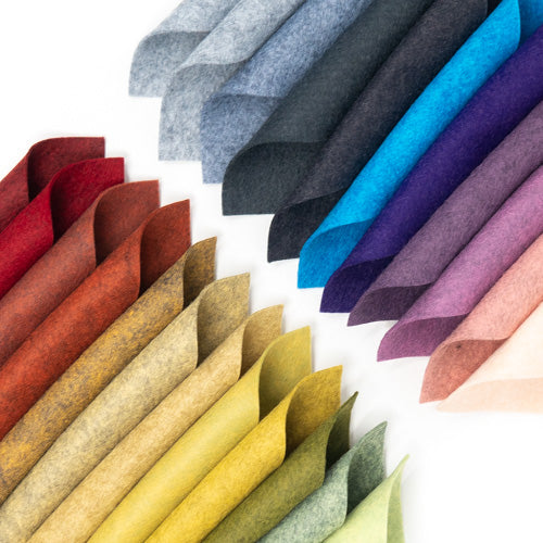 23 Piece Heathered Collection – Over The River Felt