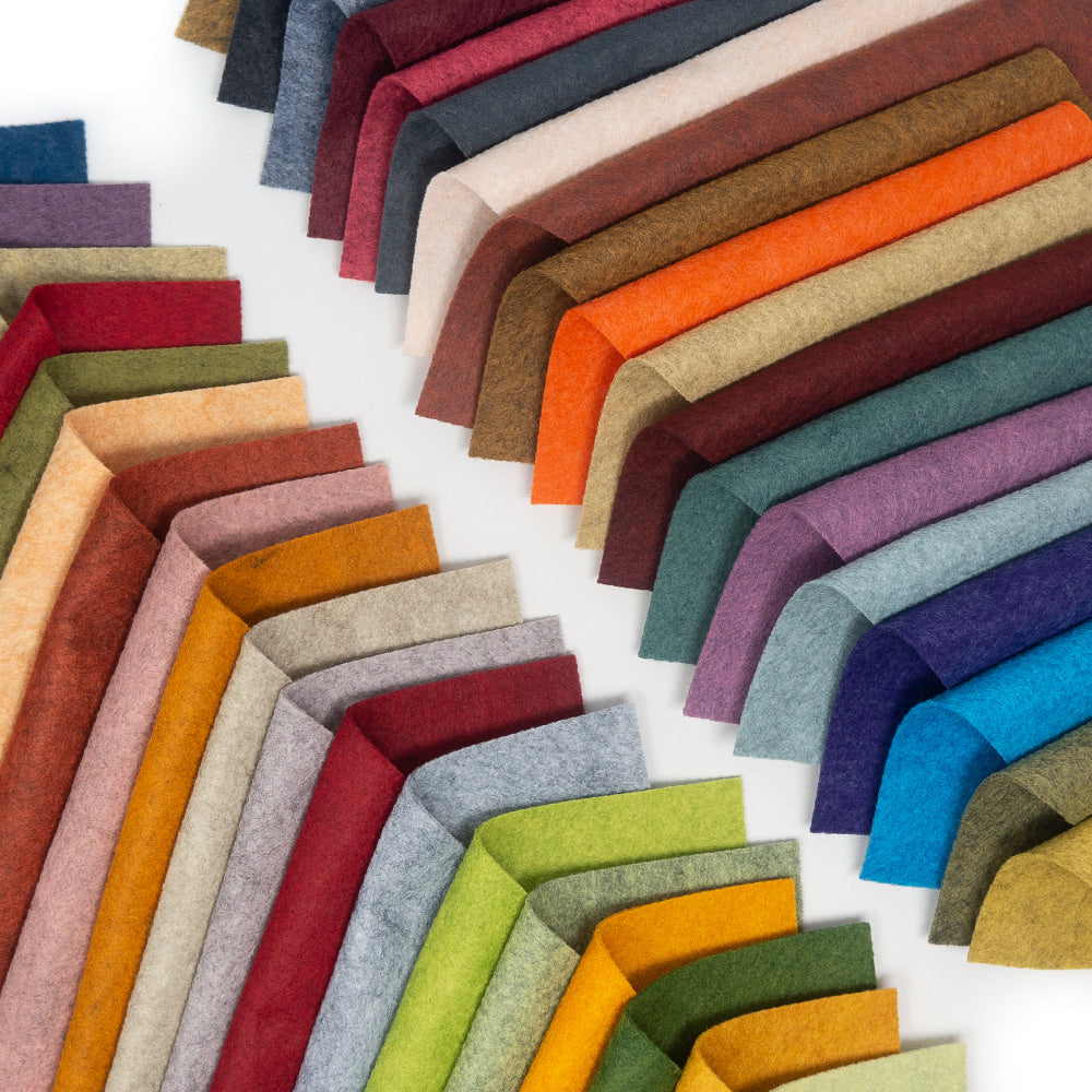 WOOL BLEND FELT COLLECTIONS – Over The River Felt