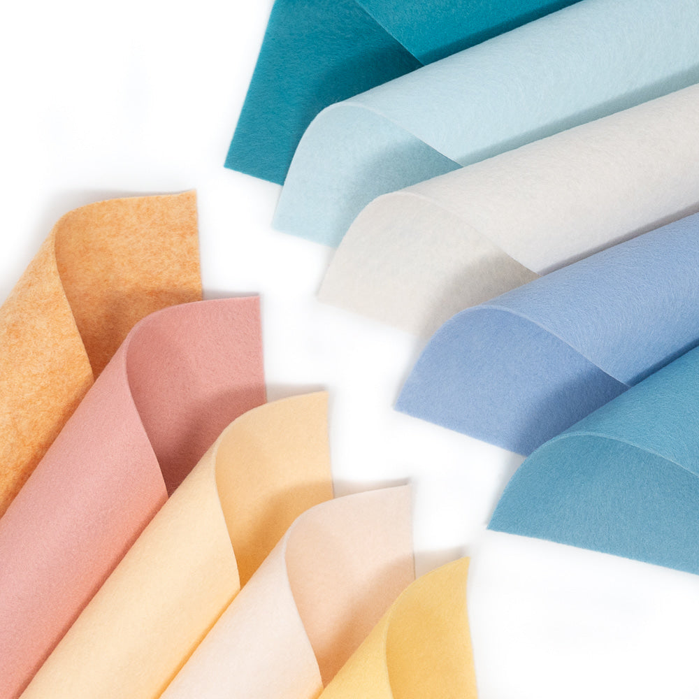 WOOL BLEND FELT COLLECTIONS – Over The River Felt